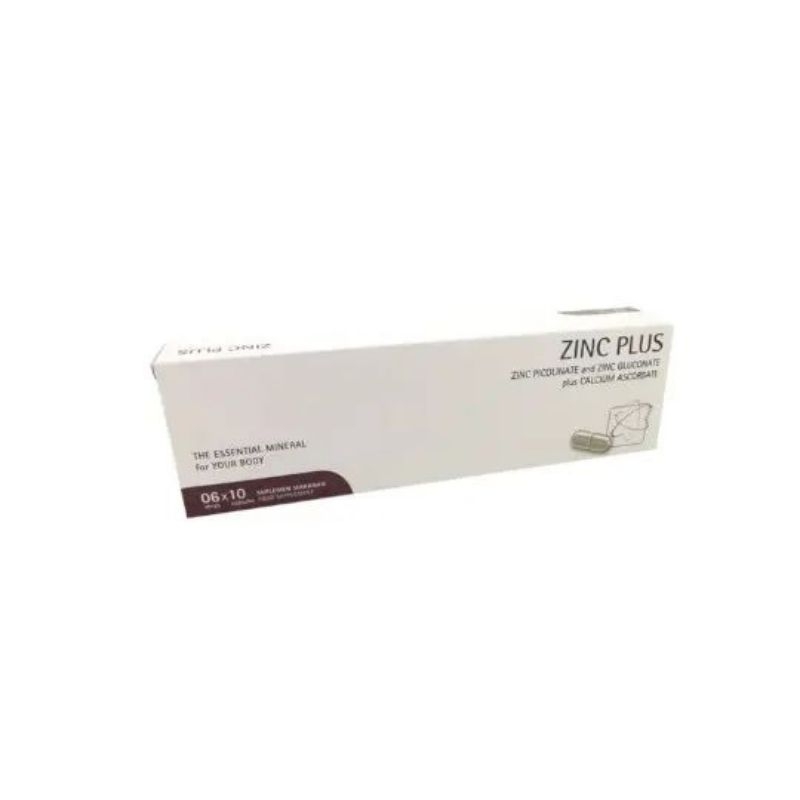 Jual Zinc Plus Suplemen Pencegahan Jerawat dan Penuaan Dini - 1 Strip ...