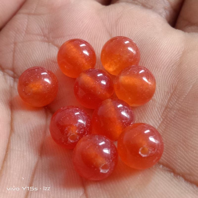 Jual Butiran tasbih/gelang batu sulaiman madu 8 mm | Shopee Indonesia