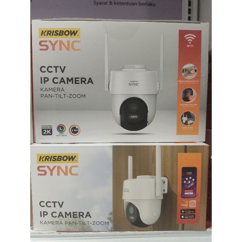 Jual Krisbow Sync wifi IP camera outdoor ptz speed 24q 4mp/kamera cctv | Shopee Indonesia