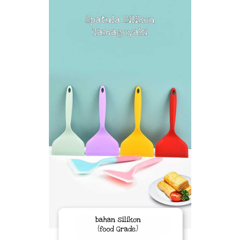 Jual Spatula Masak Tamagoyaki / Spatula Silikon / tamagoyaki silicone ...