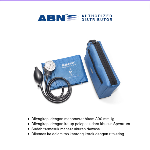 Jual ABN Tensimeter Spectrum Aneroid Sphygmomanometer | Shopee Indonesia