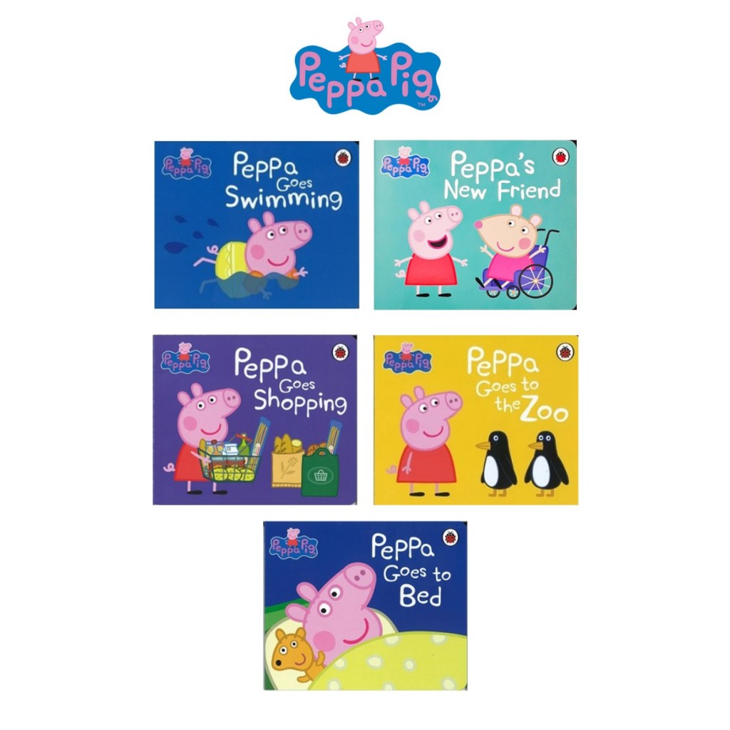 Jual Peppa Pig Board Story Book Buku Dongeng Cerita Anak | Shopee Indonesia
