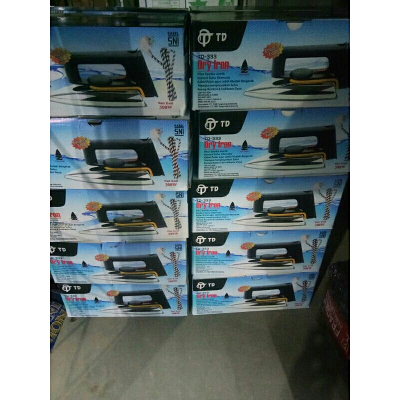 Jual Setrika Yamakawa333/TD(setrika hemat listrik) dan anti lengket ...