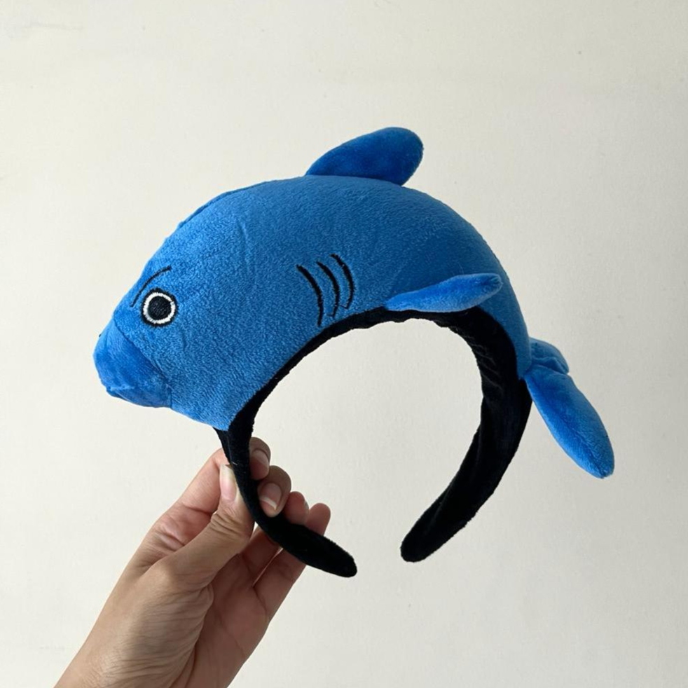 Jual Bando Taiyaki Kue Ikan Baby Shark Hiu Bebek Jepang Headband Korea ...