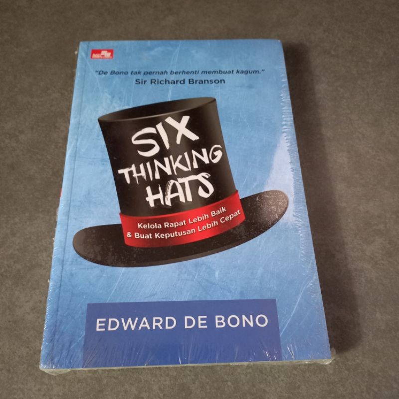 Jual Buku Six Thinking Hats - Edward De Bono | Shopee Indonesia