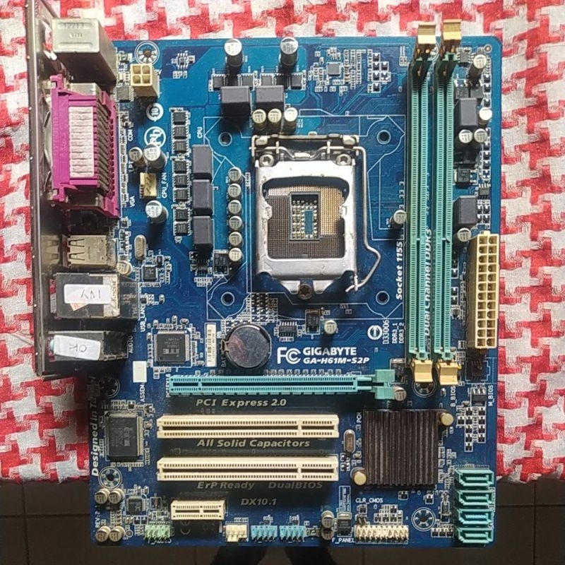 Jual motherboard gigabyte H61 | Shopee Indonesia
