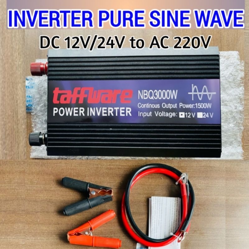 Jual Inverter DC ke AC Pure Sine Wave 3000 Watt DC 12V 24V to AC 220V Power Inventer 3000W ...