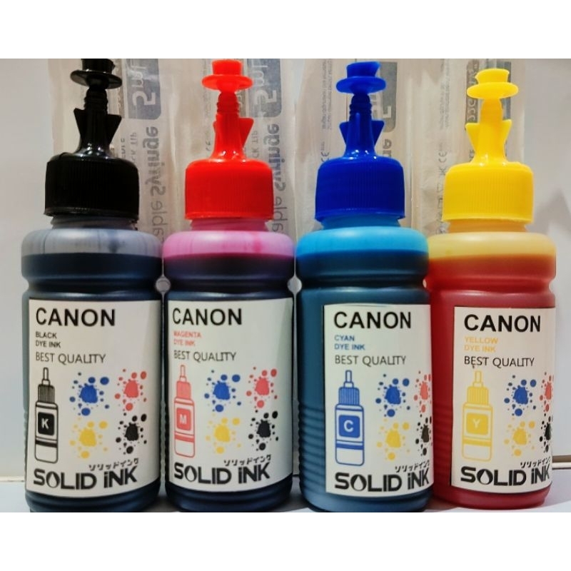 Jual Tinta Canon PG745s MG2570s TR4570 TR4670s Free suntikan | Shopee ...