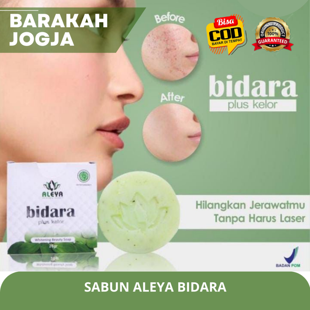 Jual Sabun Aleya Bidara Plus Daun Kelor BPOM | 100% Orignal | Sabun ...