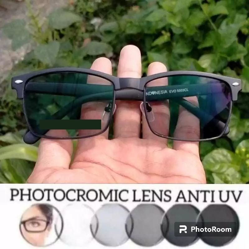 Jual Kacamata Photocromic BlueCromic Plus Minus Anti Radiasi BlueRay ...