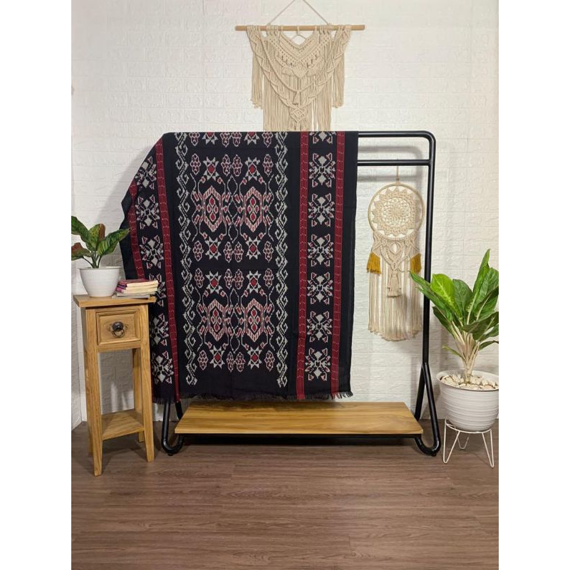 Jual Kain tenun etnik kain tenun ikat motif rote toraja kain blanket ...