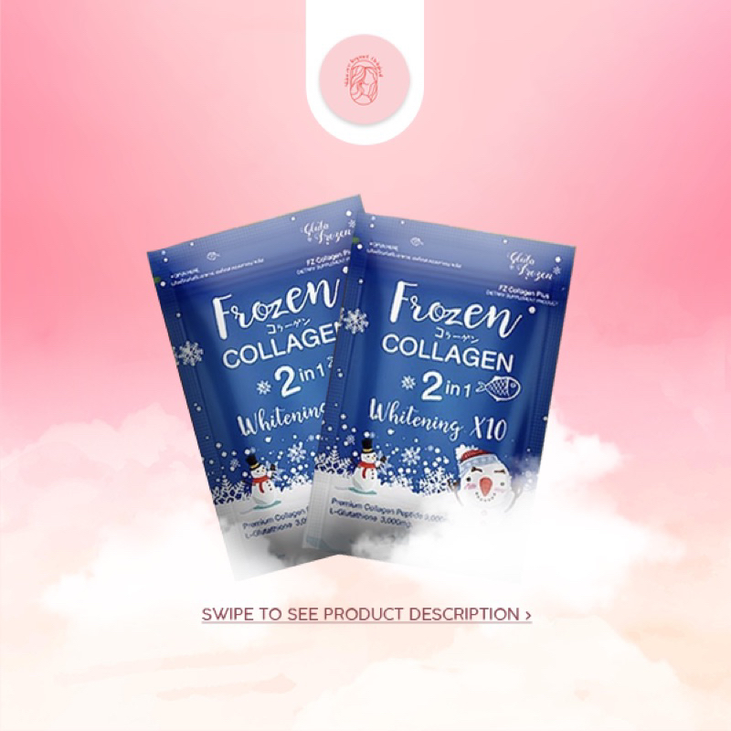 Jual FROZEN COLLAGEN BARCODE 2in1 WHITENING ORIGINAL | Shopee Indonesia