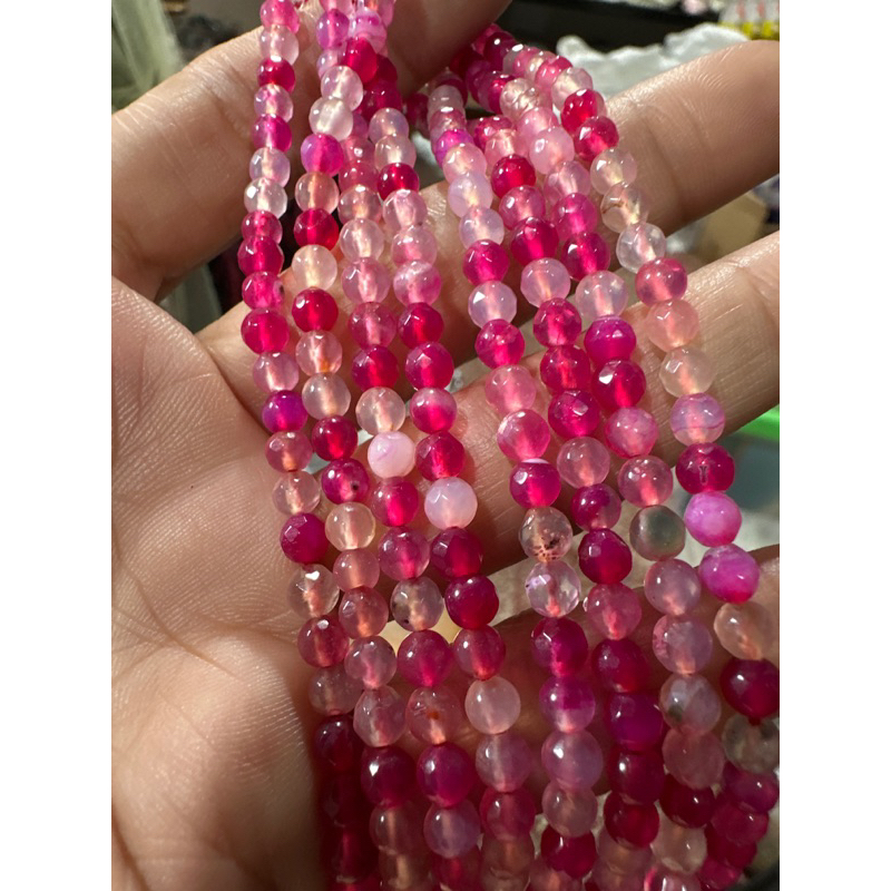 Jual Manik Batu Alam Cutting 4mm | Shopee Indonesia