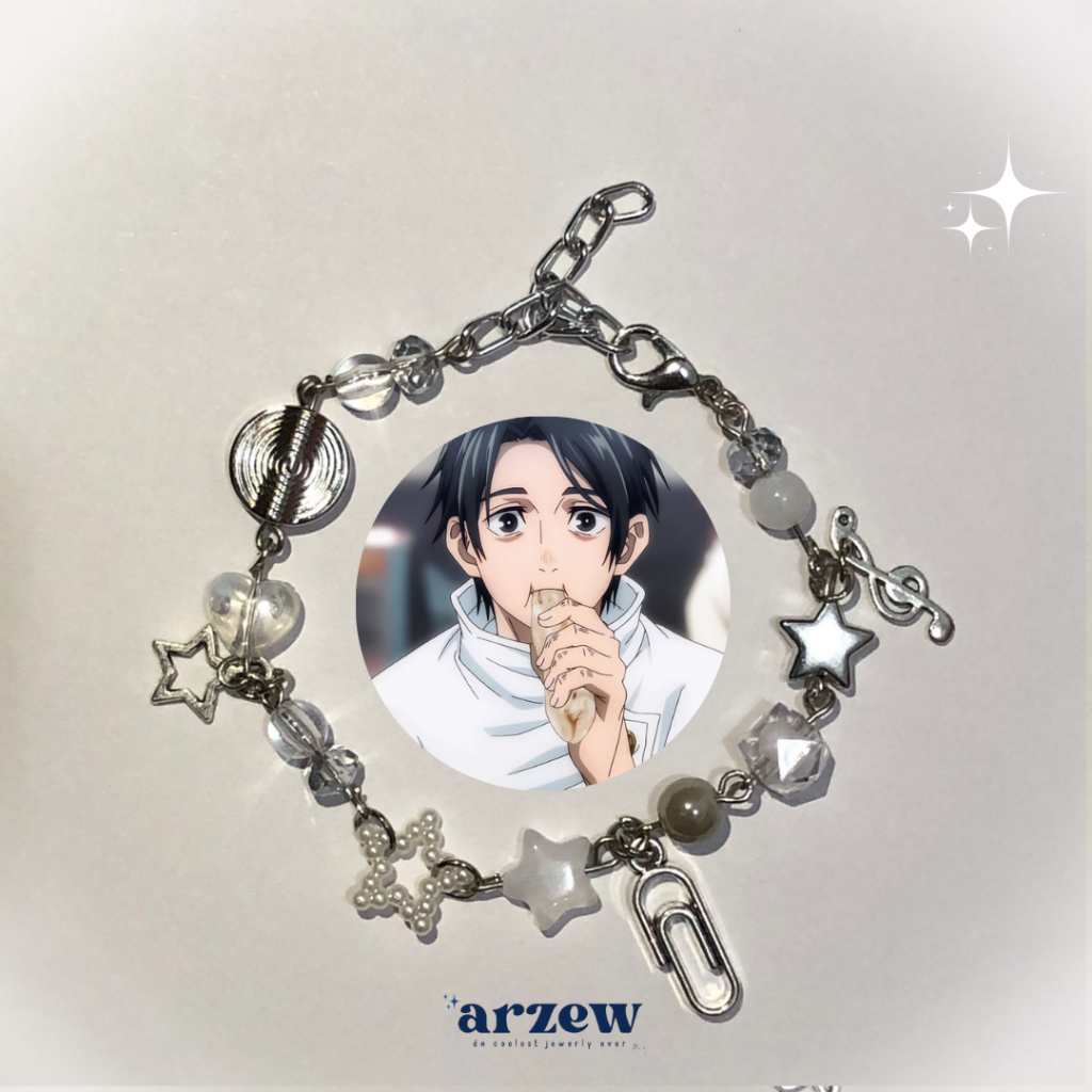 Jual Jujutsu Kaisen Yuta Okkotsu Beads Bracelet | Gelang Manik Anime ...