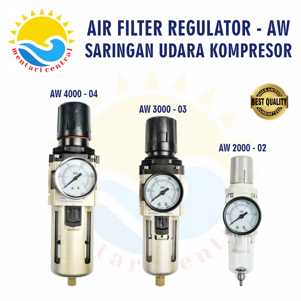 Jual AW AIR REGULATOR KOMPRESOR PENYANRING UDARA | Shopee Indonesia