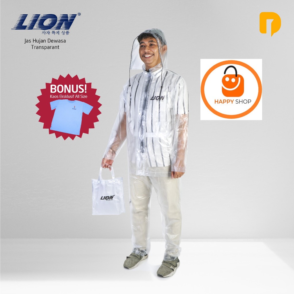 Jual Lion Jas Hujan Dewasa Transparant 1 | Shopee Indonesia Jual Lion Jas Hujan Dewasa Transparant 1 | Shopee Indonesia