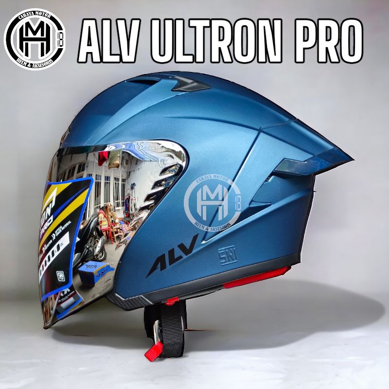 Jual HELM ALV ULTRON ULTRON PRO DARK TEAL DOF|HALF FACE BARU | Shopee ...