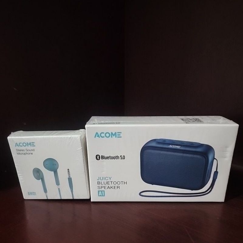 Jual Acome Juicy Bluetooth 5.0 Speaker A1 / Stereo Sound Microphone ...