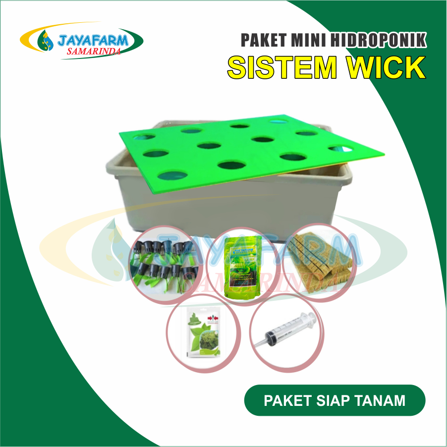 Jual Paket Hidroponik Sistem Wick (12 Lubang Tanam) | Shopee Indonesia