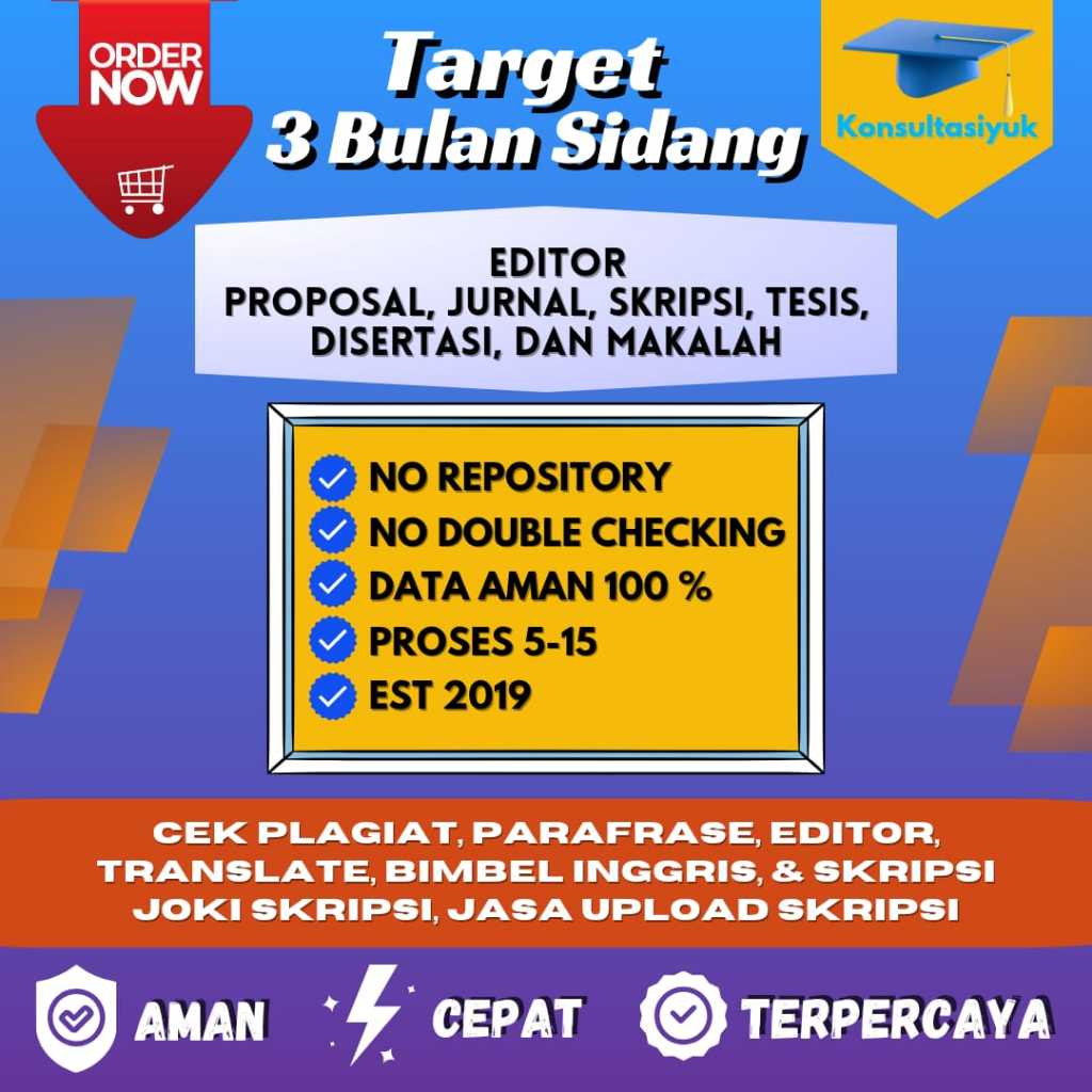 Jual (READY) Edit dan Rapih Karya Ilmiah | Edit Skripsi | Dokumen ...