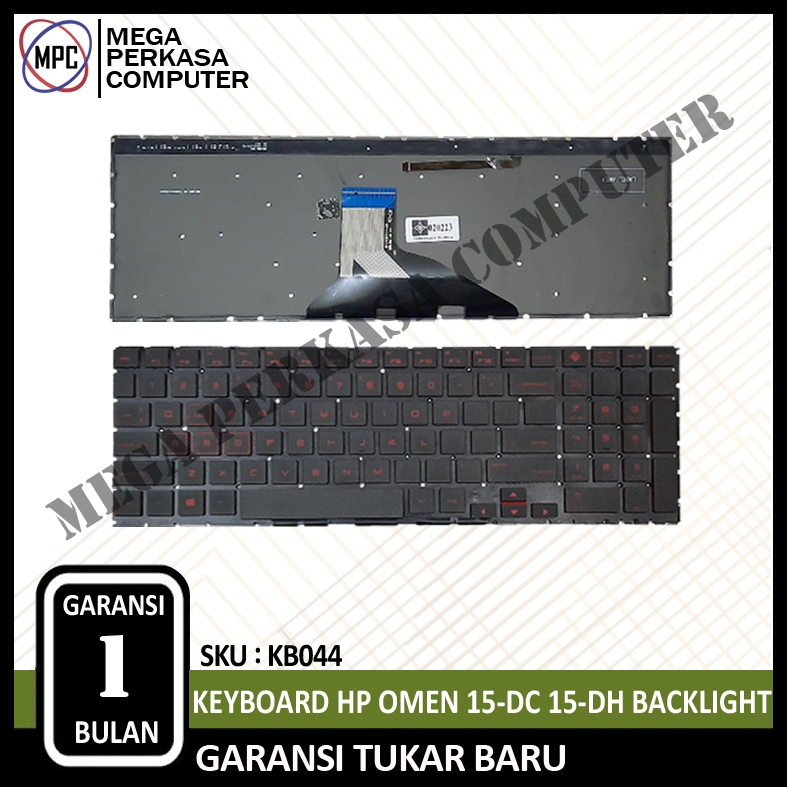 Jual Keyboard HP Omen 15-DH 15-DC 17-CB TPN-C144 TPN-Q211 TPN-C143 15-DC000 | Shopee Indonesia