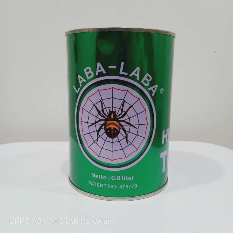 Jual THINER LABA LABA HIJAU 0,8 LITER PENCARIAN CAT KAYU/BESI | Shopee ...