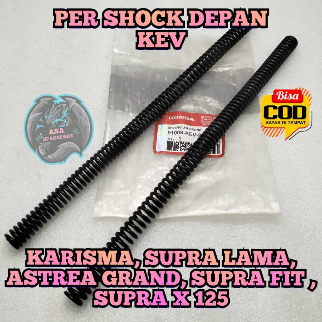 Jual PER SHOCK DEPAN Kev ASLI ORIGINAL HONDA KARISMA , SUPRA LAMA ...
