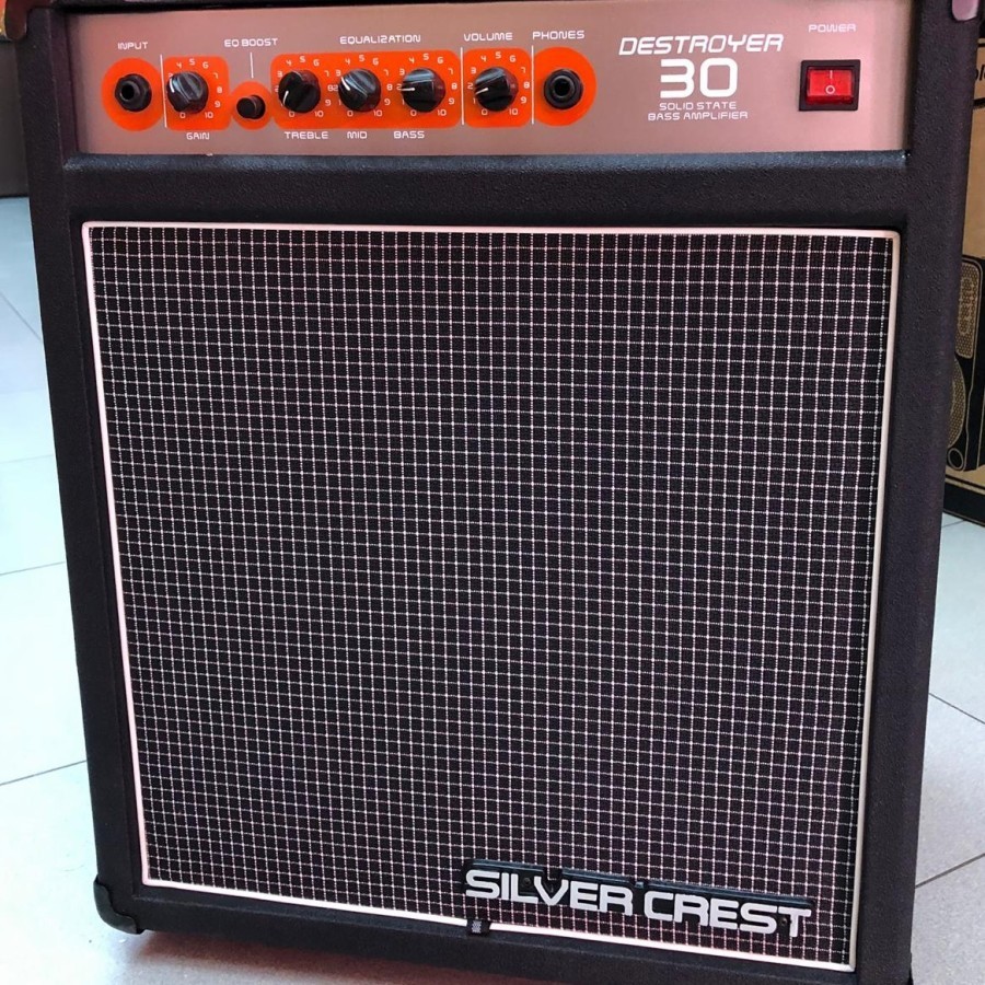 Jual Bass Amplifier Silvercrest Destroyer 30 - Ampli Speaker Bas ...