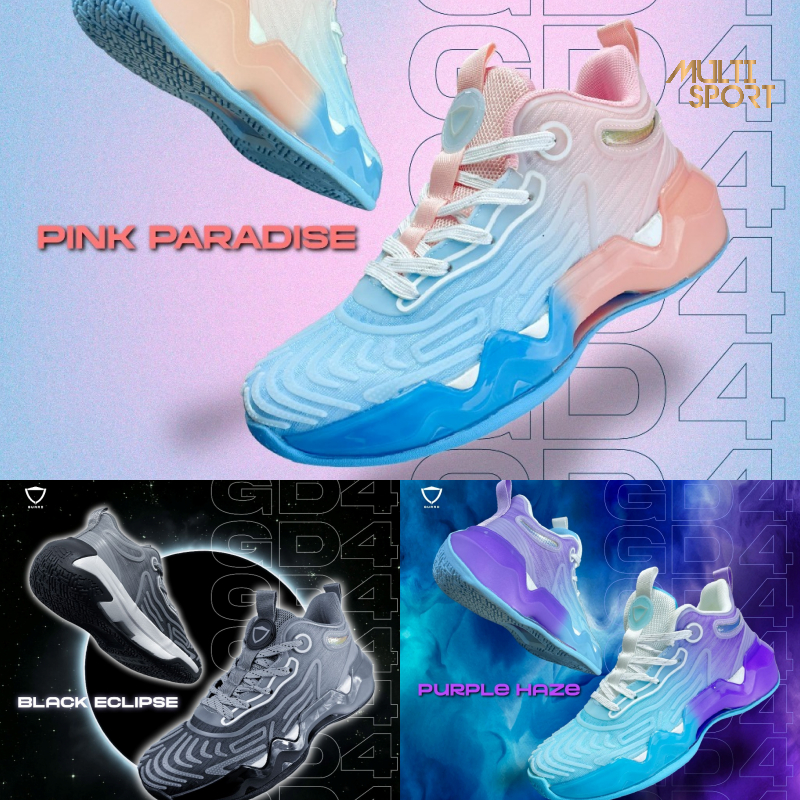 Jual GUARD GD4 BASKETBALL PINK GD4560 PURPLE GD4960 BLACK GD4177 ...