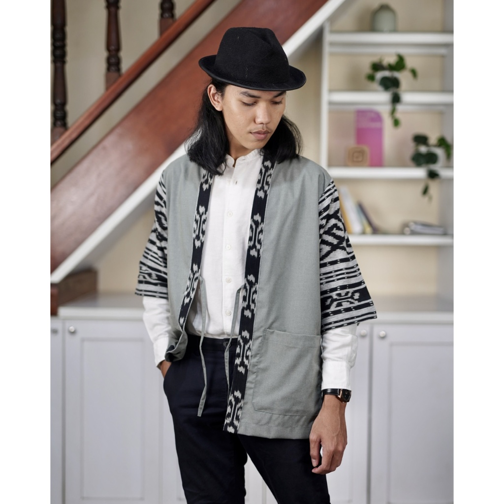 Jual Kimono Tenun Etnik Caraka | Shopee Indonesia
