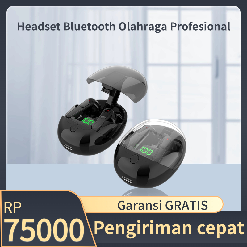 Jual PRO ONE TWS Wireless Headphones Earphones Bluetooth Touch Control ...