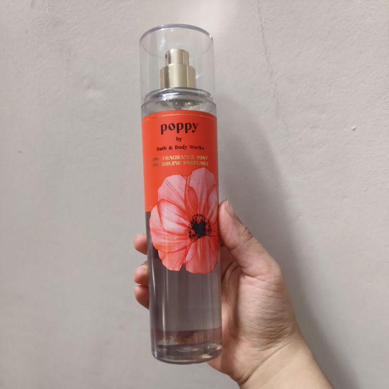 Jual POPPY Bath & Body Works Body Mist BBW share in bottle tester share ...