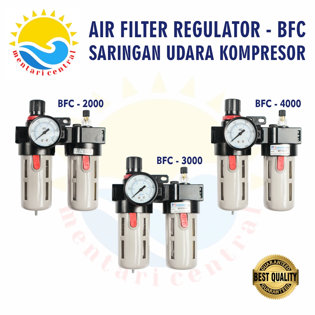 Jual Air Filter Regulator atau Saringan Kompresor BFC 2000 BFC 3000 BFC ...
