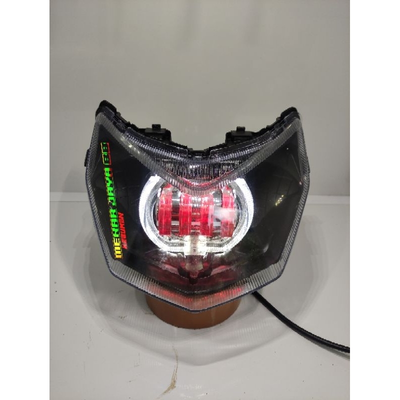 Jual REFLEKTOR LAPU DEPAN LED SUPRA X 125 FI INJEKSI BILED PROJIE 4 ...