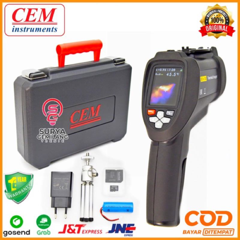 Jual Thermal Camera CEM Instruments DT-9868 Infrared Imager DT9868 ...