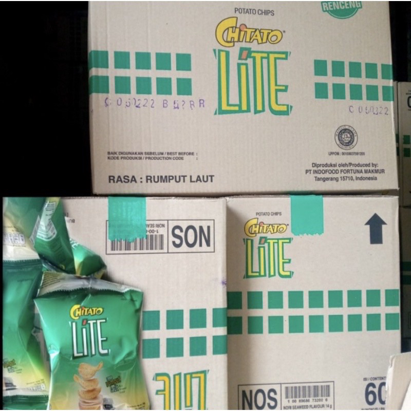 Jual Lays Rumput Laut CHITATO LITE RENCENG / Snack Lays rumput laut ...