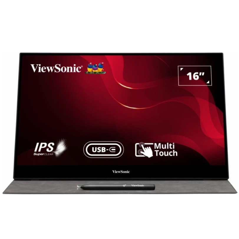 Jual VIEWSONIC TD1655 16 inch FHD IPS 60Hz TOUCH SCREEN PORTABLE ...