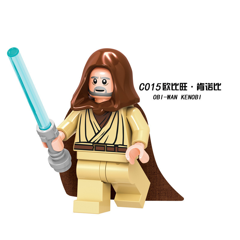 Jual Mainan Anak Edukasi Koleksi Figure Star Wars Jedi Young Obi-wan ...