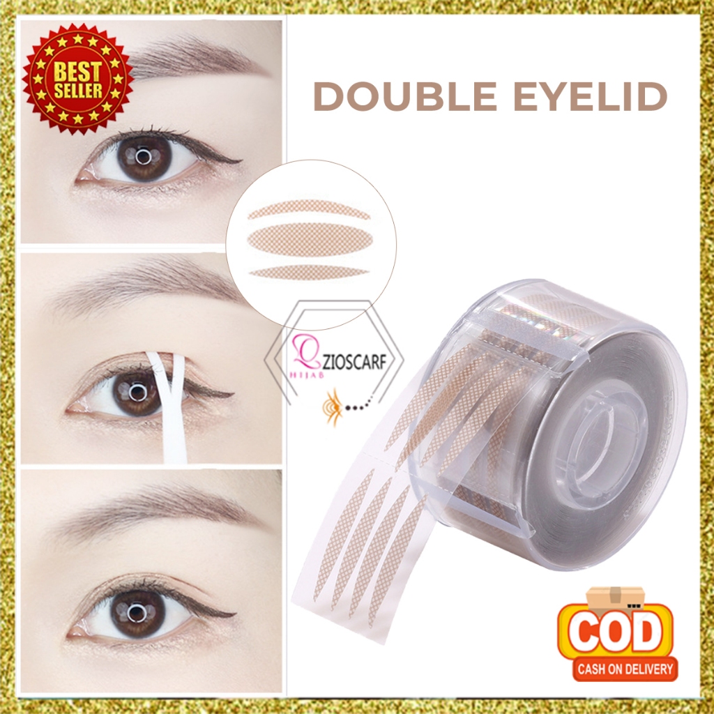 Jual Skot Mata Jaring Transparan Sticker Eyelid Roll Tape Selotip ...
