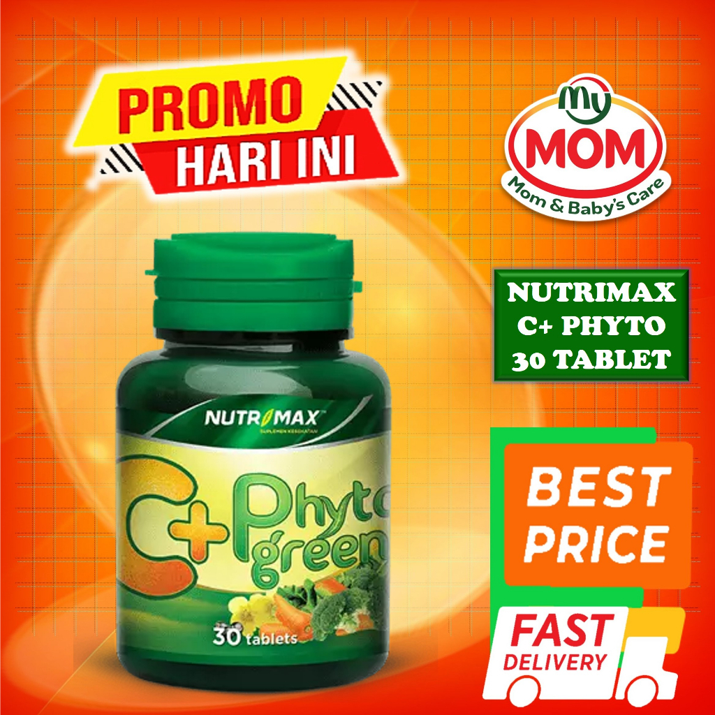Jual Nutrimax C+ Phytogreen Isi 30 Tablet | Phyto Green | Vitamin Daya ...