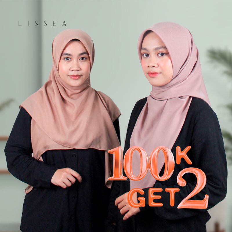 Jual LISSEA - Hijab Voal Premium Ultrafine (Best Material Voal Hijab Segiempat) | Shopee Indonesia