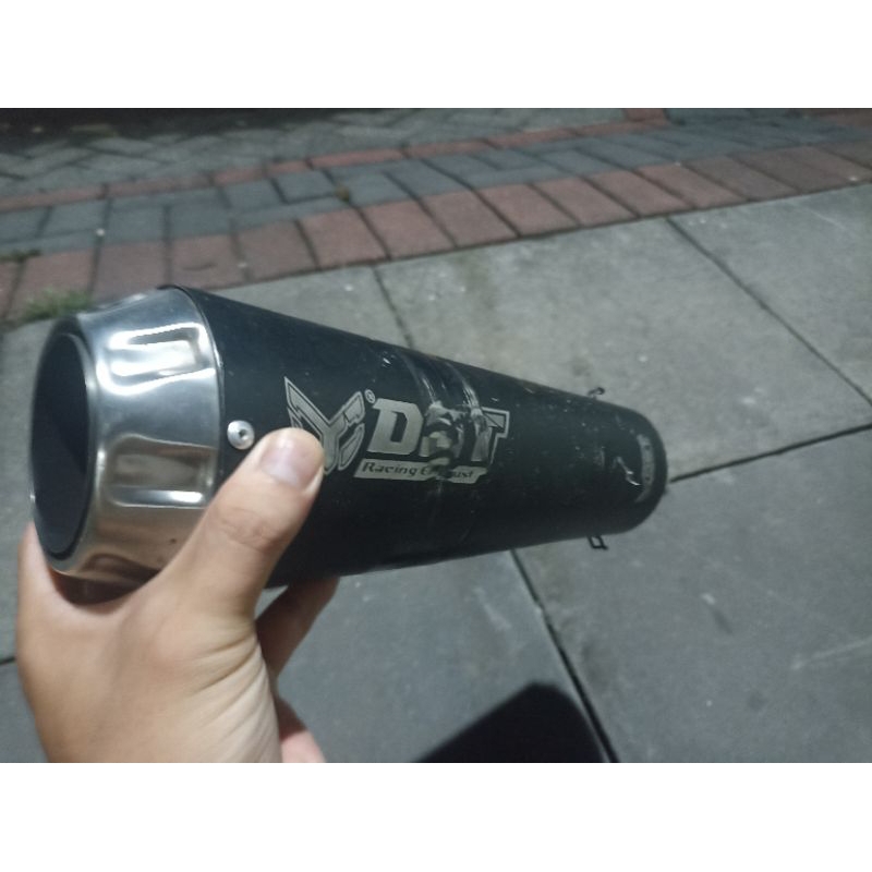 Jual KNALPOT RACING DST AR2 INLET 50 BEKAS | Shopee Indonesia