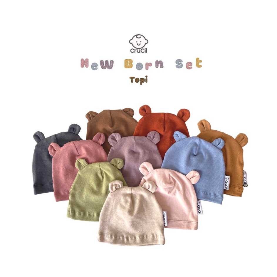 Jual Terbaru Kode4v9Uj CruCil Factory Topi Bayi 6m | Shopee Indonesia