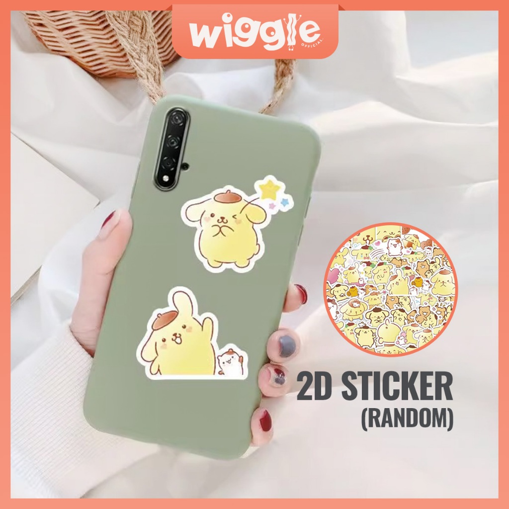 Jual Wiggle Sticker 2D Sanrio Kuromi Lucu Stiker Kartun Hello Kitty My ...
