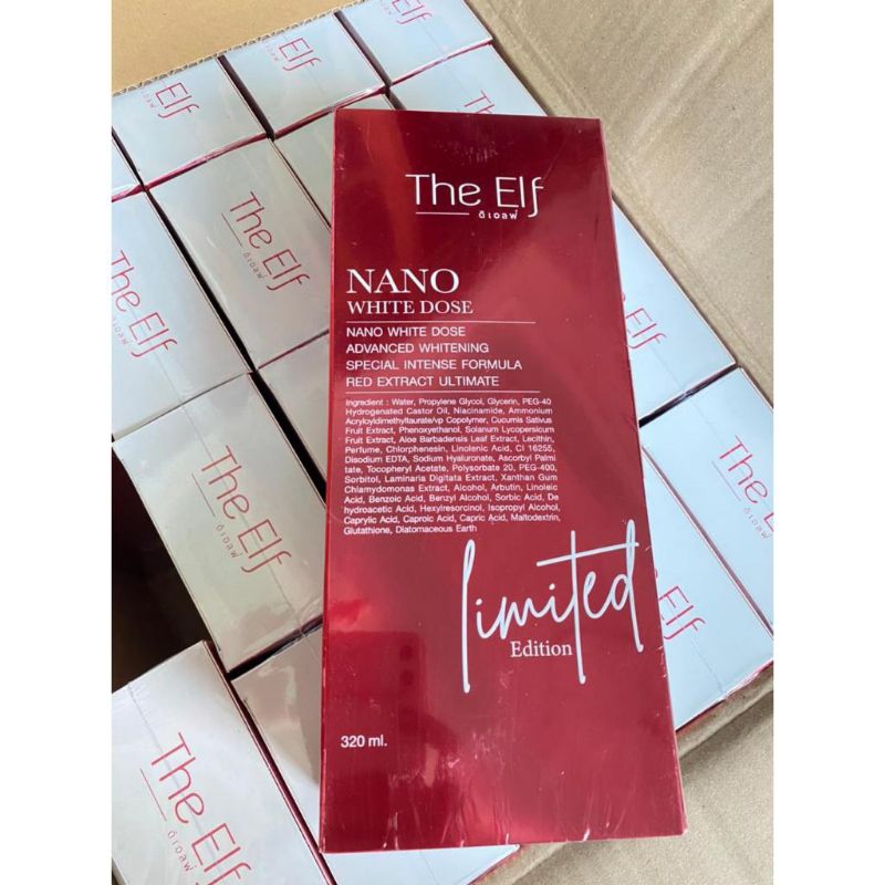 Jual ELF NANO WHITE DOSE SERUM LIMITED EDITION 320ml | Shopee Indonesia