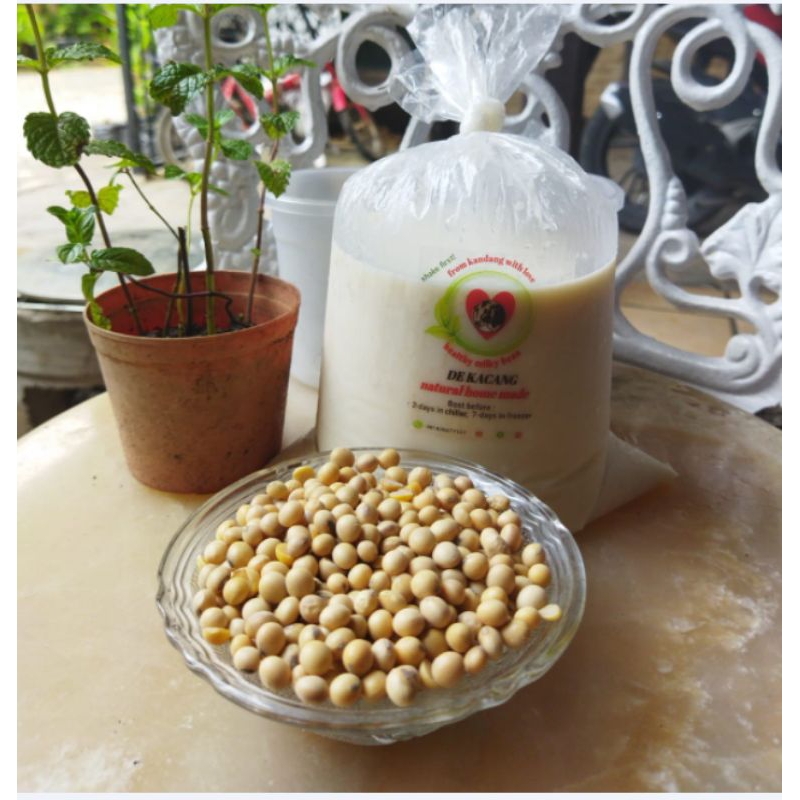 Jual Sari (susu) kedelai 1L kemasan plastik | Shopee Indonesia