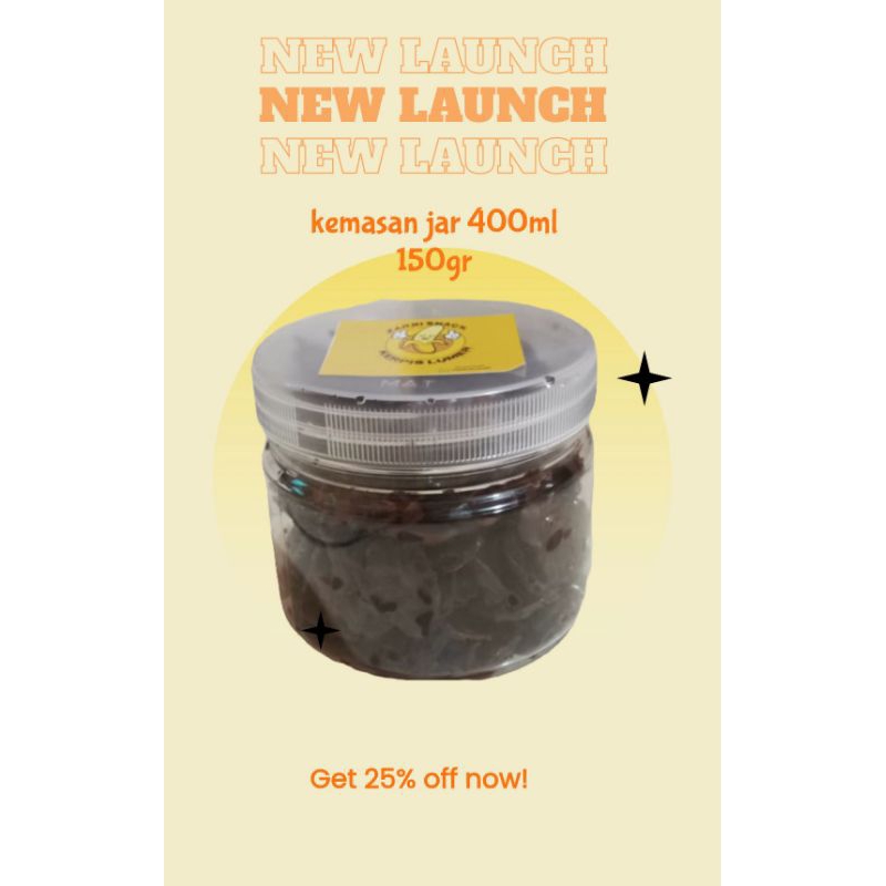 Jual keripik pisang lumer kemasan jar 400ml | Shopee Indonesia