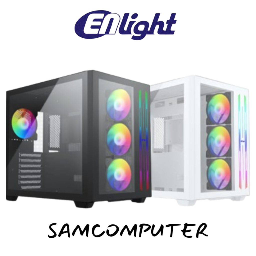 Jual ENLIGHT Z4 - Cassing Gaming Mini-ITX, Micro-ATX, ATX - INCLUDE 3 ...