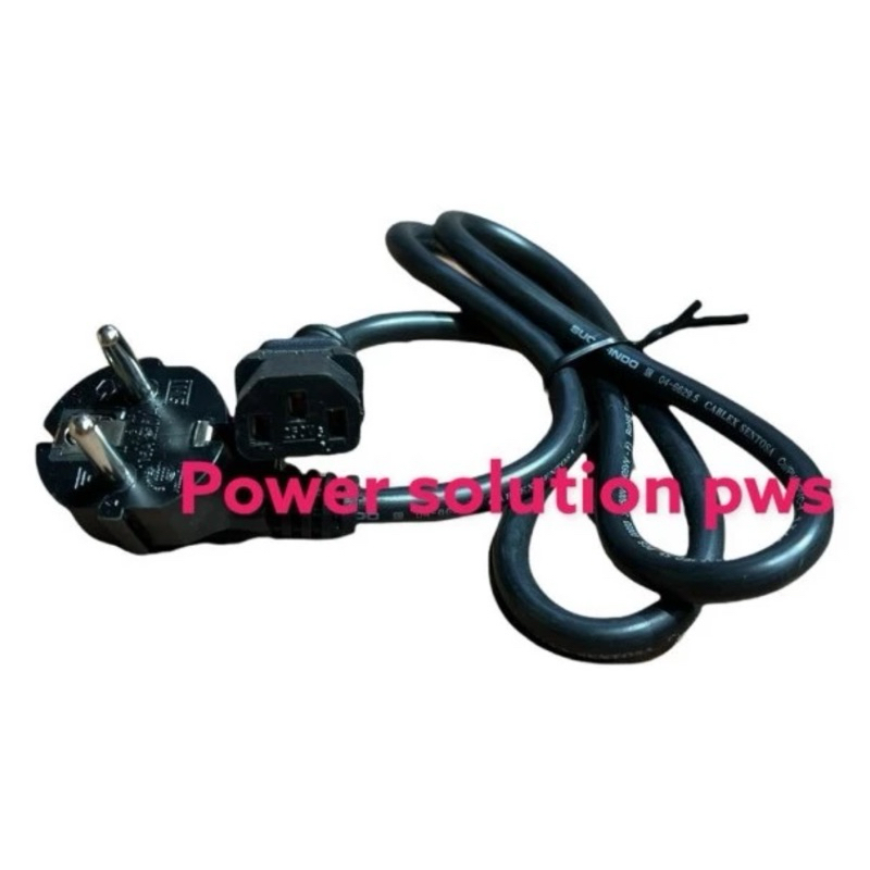 Jual Kabel Power Ac-Cpu 60cm SNI SUCOFINDO Tebal 3x 1.5mm 16A-250V ...