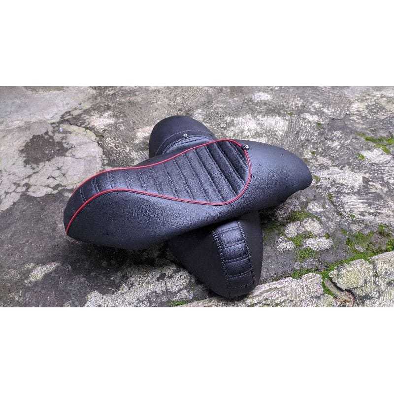 Jual JOK MIO GEAR MODEL ALA VESPA MODIFIKASI CAFE RACER SINGLE SEAT ...